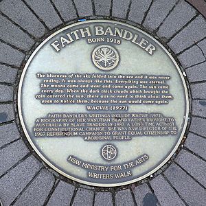 Faith Bandler Facts for Kids