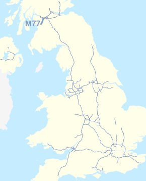 M77 motorway Facts for Kids