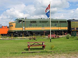 Alberta Railway Museum Facts for Kids