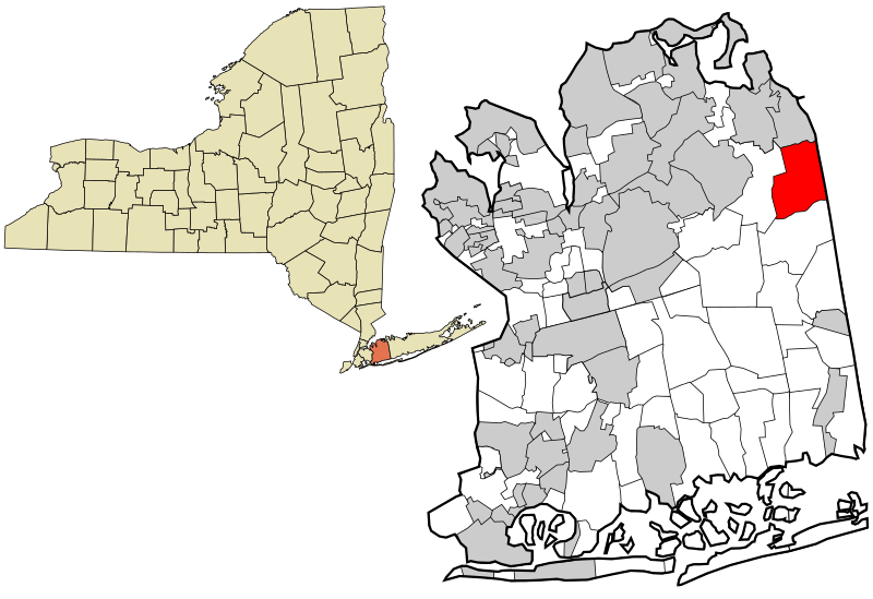 Image Nassau County New York Incorporated And Unincorporated Areas Woodbury Highlighted