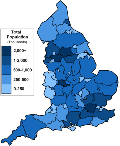 Demography of England Facts for Kids