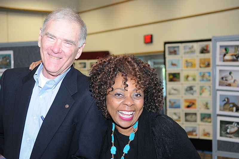 Image: John Cornely and Mamie Parker, two contest judges excited for ...