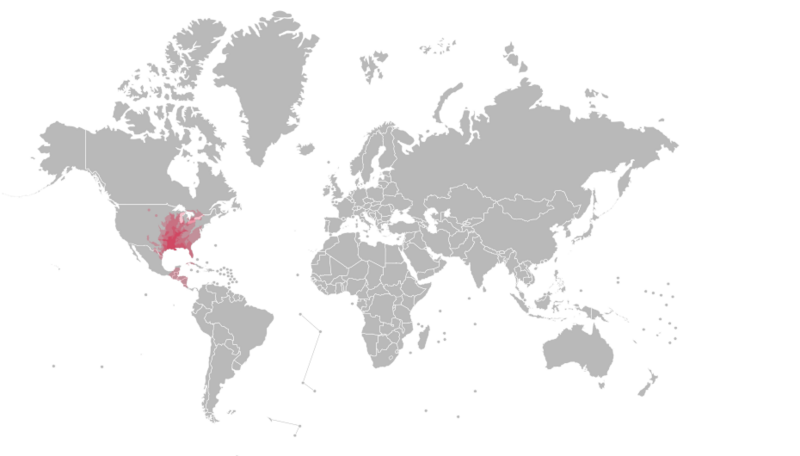 Image: Opacity map of Lepisosteiformes for Kids