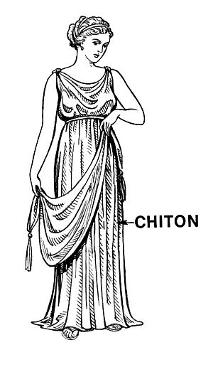 Clothing in Ancient Greece Facts for Kids
