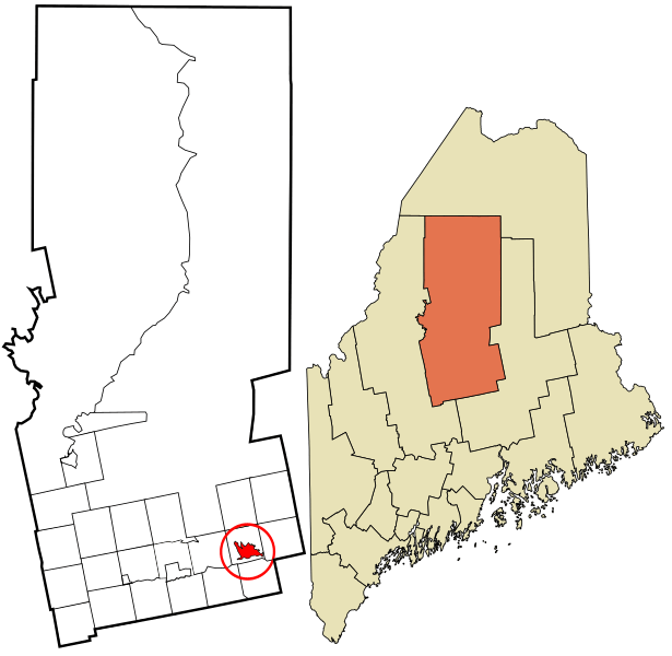 Image: Piscataquis County Maine incorporated and unincorporated areas ...