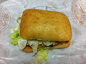 Burger King grilled chicken sandwiches Facts for Kids