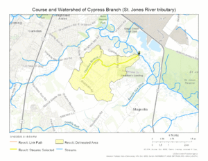 Cypress Branch (St. Jones River tributary) Facts for Kids