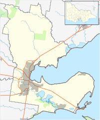 Image: Australia Victoria Greater Geelong City location map