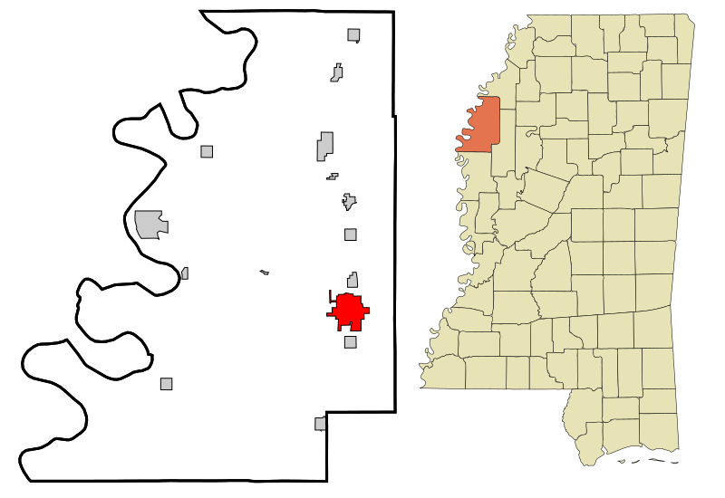 Image: Bolivar County Mississippi Incorporated and Unincorporated areas ...