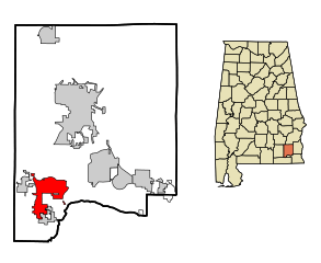 Image: Dale County Alabama Incorporated and Unincorporated areas ...