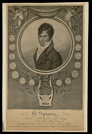 Gaspare Spontini Facts for Kids