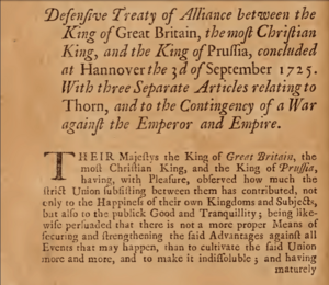 Treaty of Hanover (1725) Facts for Kids
