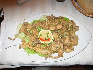 Frog legs Facts for Kids