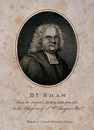 Thomas Shaw (divine and traveller) Facts for Kids