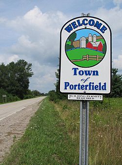 Porterfield, Wisconsin Facts for Kids