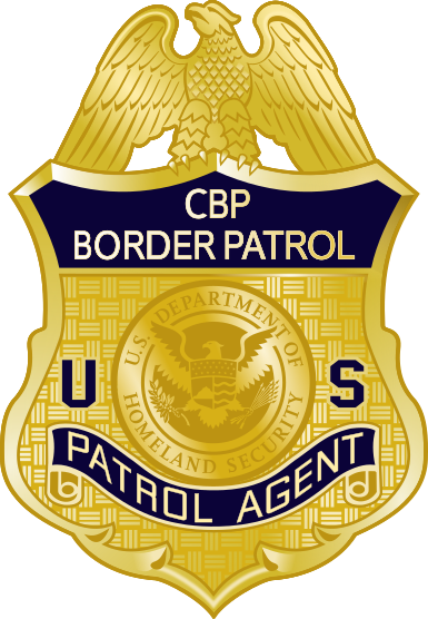 Image: Badge of the United States Border Patrol