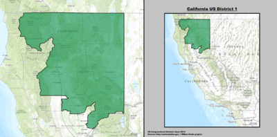 California's 1st congressional district Facts for Kids