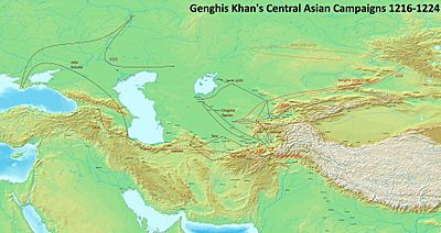 Mongol invasion of the Khwarazmian Empire Facts for Kids