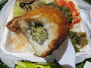 Deep fried egg Facts for Kids