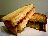 Jam sandwich (food) Facts for Kids