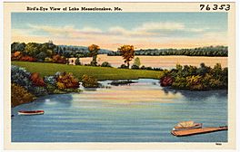 Messalonskee Lake Facts for Kids