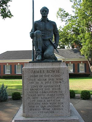 Jim Bowie Facts for Kids